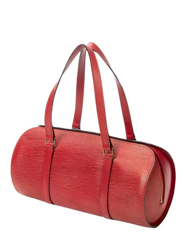LOUIS VUITTON Soufflot Epi Handbag - Red