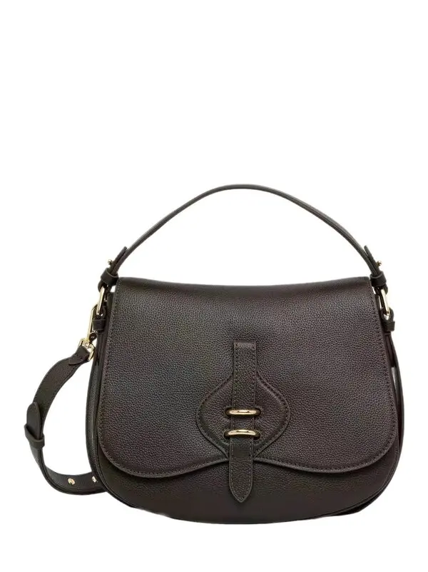 COCCINELLE Medium Mavery Grained Shoulder Bag - Brown