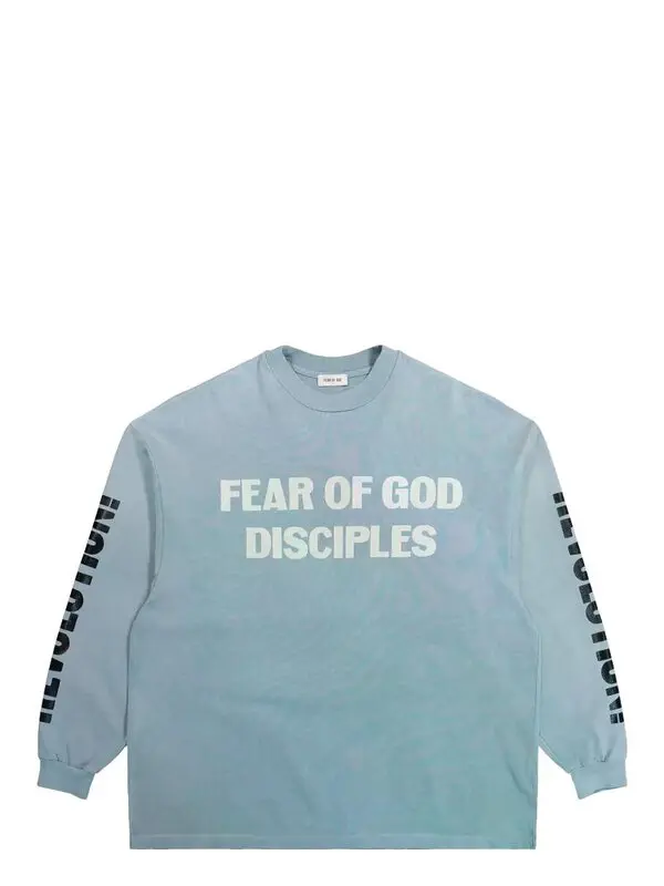 Fear Of God Disciple Graphic-print T-shirt - Blue