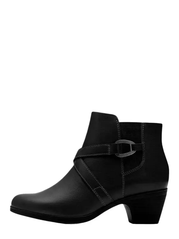 Clarks Emily Henley Ankle Boots - Black