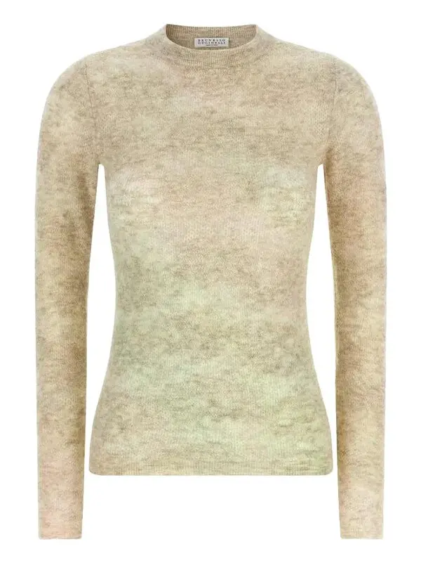 Brunello Cucinelli Crew Neck Sweater - Neutrals