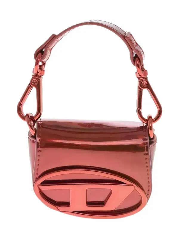 DIESEL® Logo Plaque Mini Bag - Red