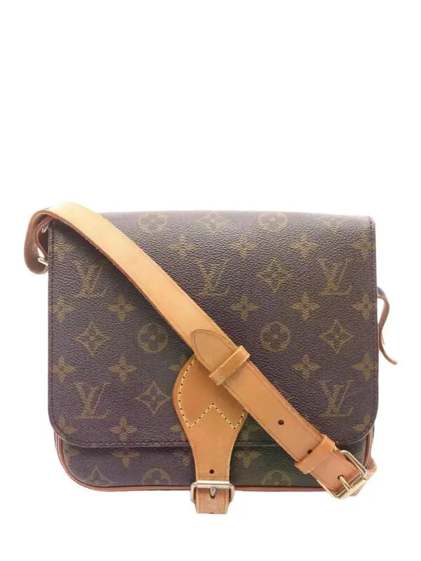 LOUIS VUITTON Monogram Canvas Cross Body Bag - Brown