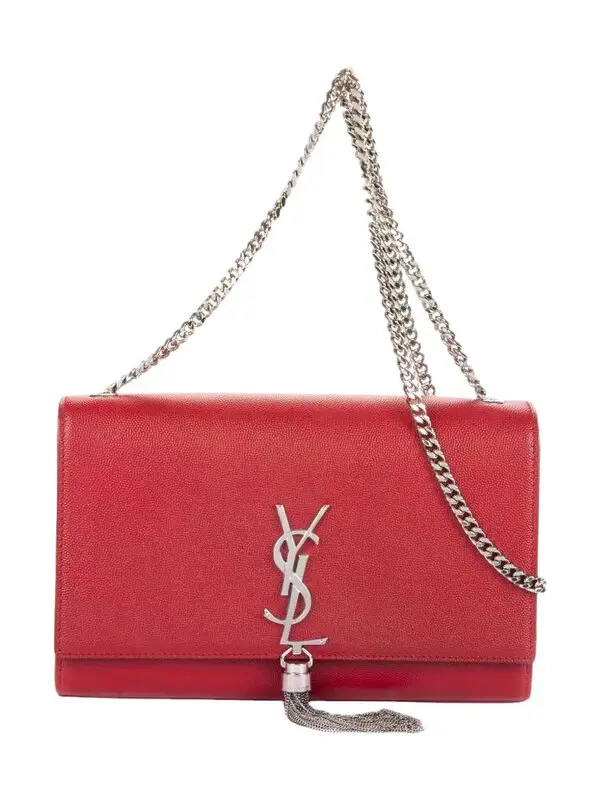 Saint Laurent Kate Shoulder Bag - Red