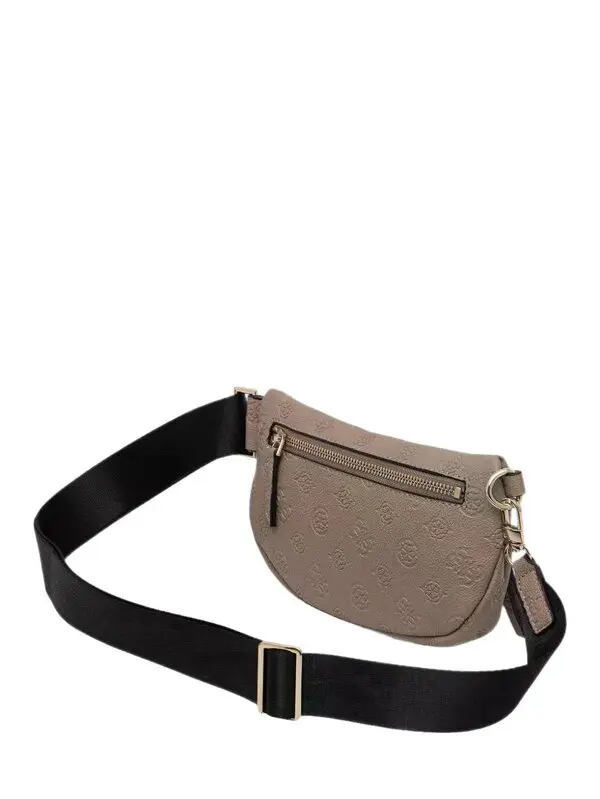 Guess Devon Logo-debossed Belt Bag - Brown