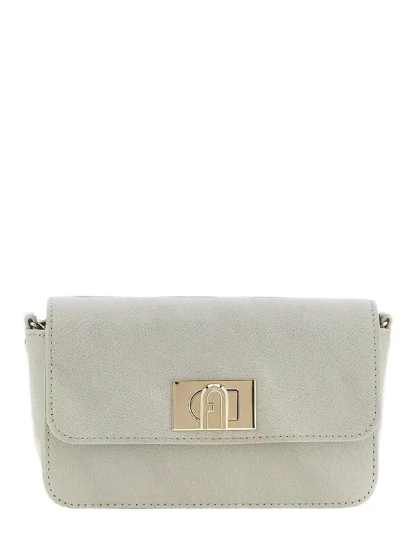 Furla 1927 Arco Crossbody Bag - Grey