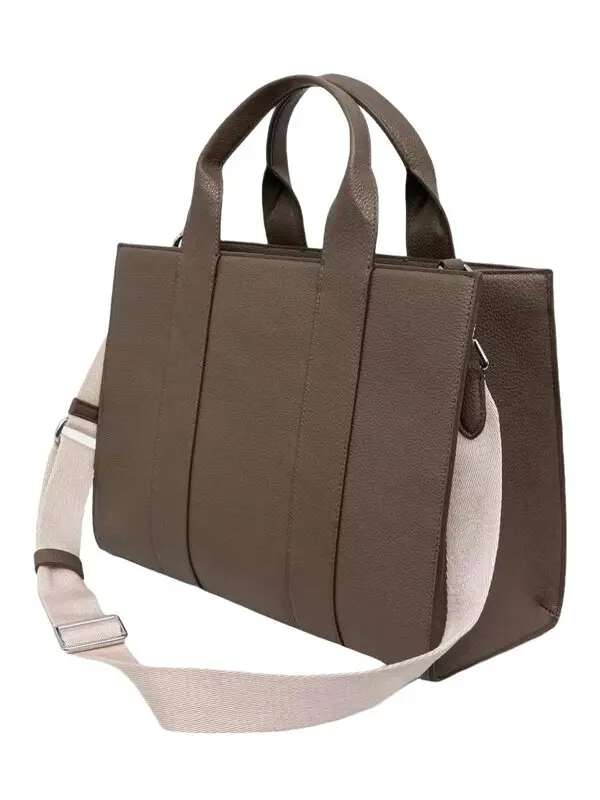 Karl Lagerfeld Logo-embroidered Tote Bag - Brown
