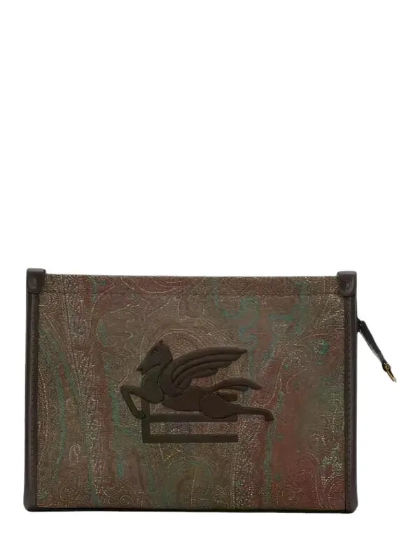 Etro Pegaso Shoulder Bag - Brown