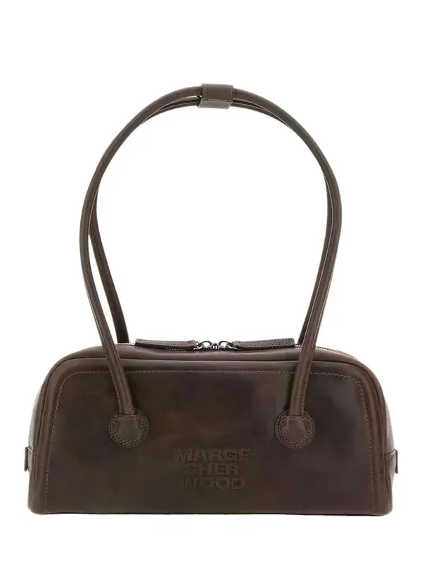 MARGESHERWOOD Leather Shoulder Bag - Brown