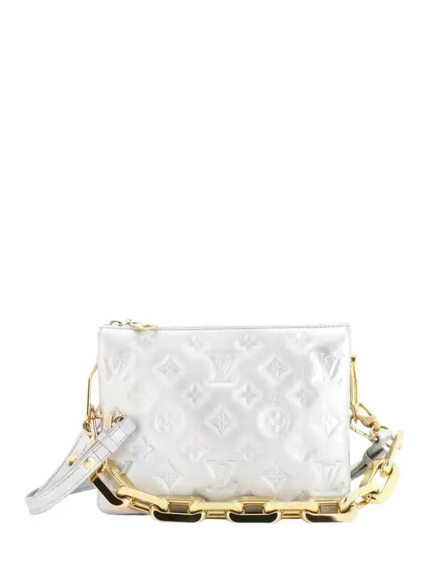 LOUIS VUITTON Coussin Bb Bag Monogram Embossed Lambskin - Metallic