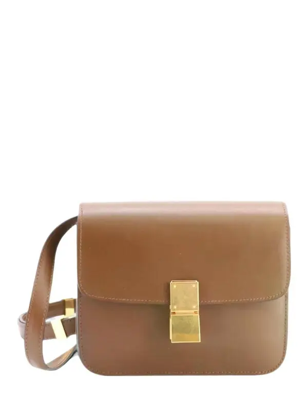 Celine Smooth Leather Teen Shoulder Bag - Brown