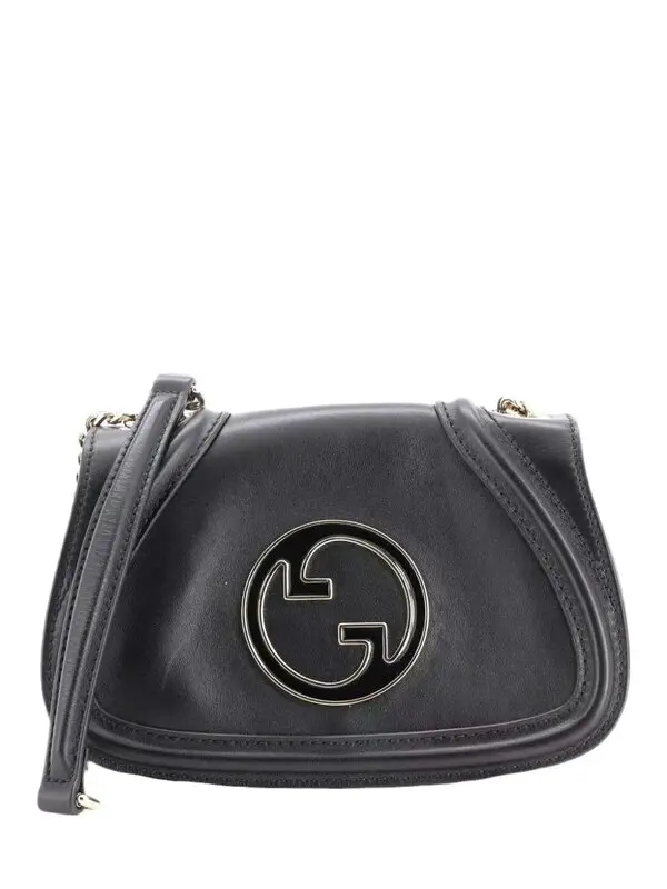 Gucci Blondie Nm Chain Crossbody Bag - Black