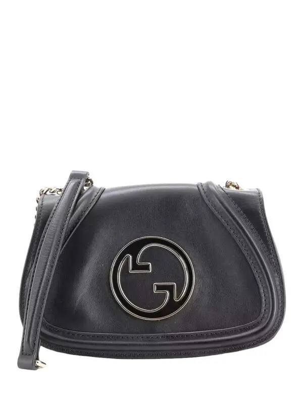 Gucci Blondie Nm Chain Crossbody Bag - Black