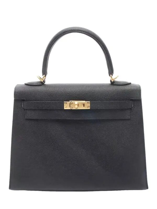 Hermès Kelly Epsom Leather Tote Bag - Black