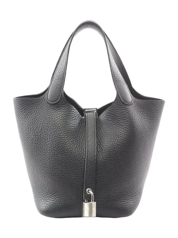 Hermès 2025 Pm Picotin Lock Tote Bag - Black