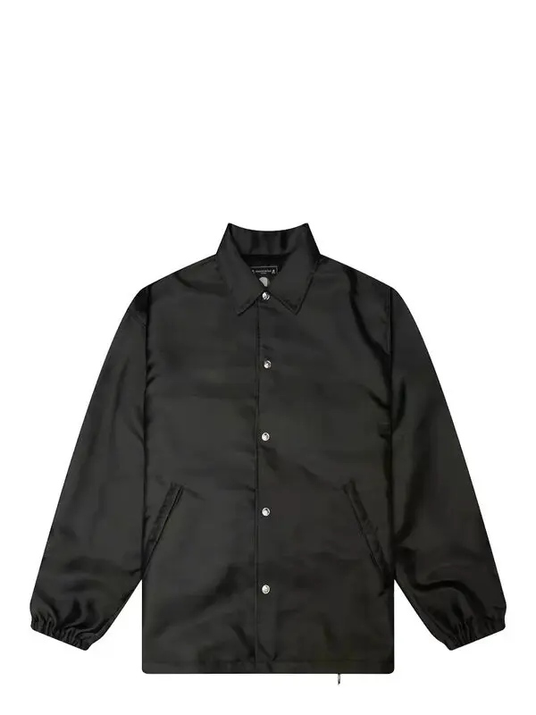 MASTERMIND WORLD Logo Print Coach Jacket - Black