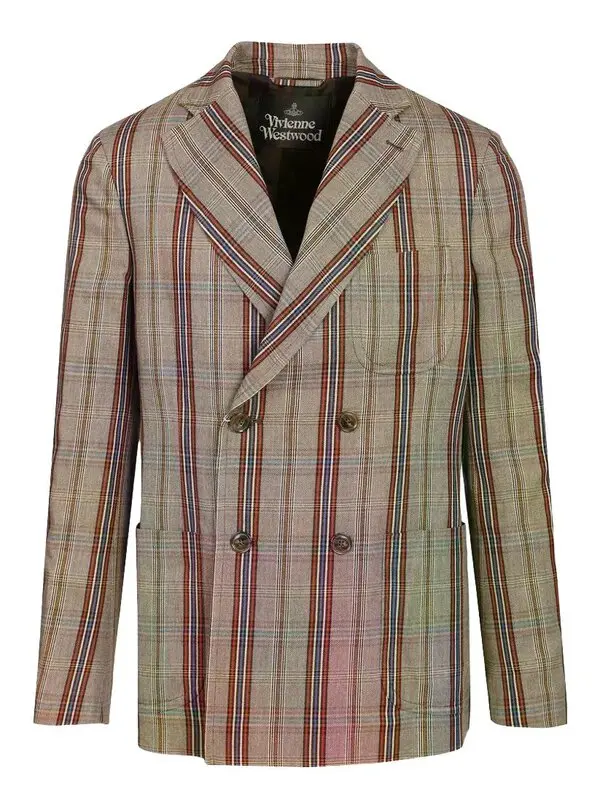 VIVIENNE WESTWOOD Double-breasted Blazer - Brown