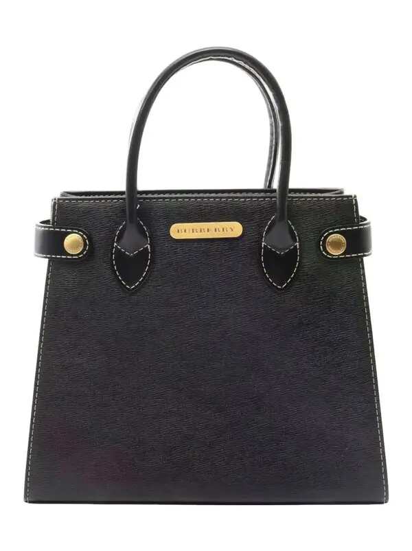 Burberry Leather Handbag - Black