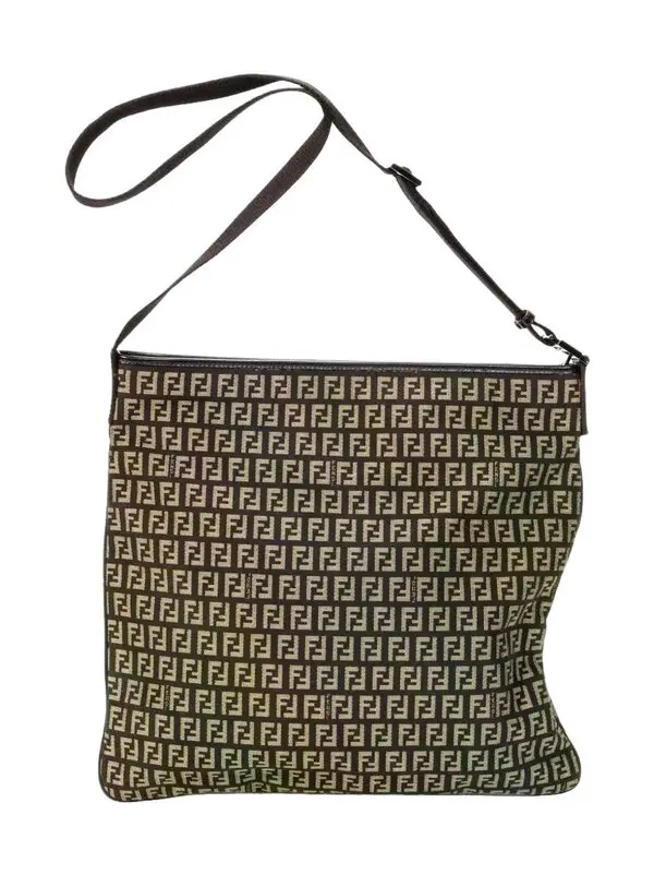 Fendi Zucca Patterned Shoulder Bag - Brown