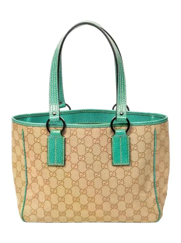 Gucci Small Gg Canvas Tote Bag - Neutrals