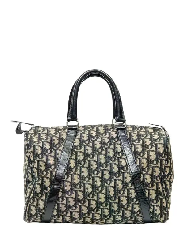 Dior Oblique Boston Bag - Neutrals