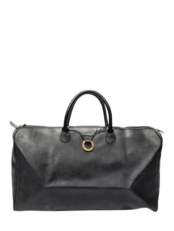 Dior Trotter Monogram Boston Holdall Bag - Black