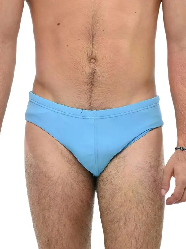 Dsquared2 Logo Print Swim Briefs - Blue
