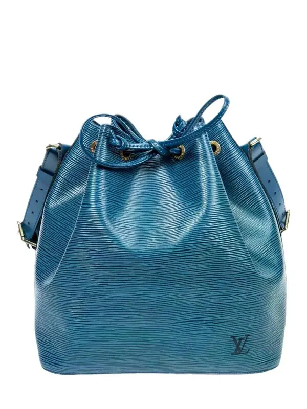LOUIS VUITTON Noé Épi Bucket Bag - Blue