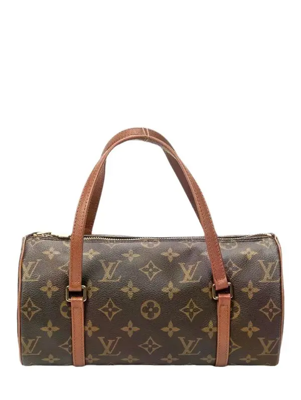 LOUIS VUITTON Papillon Monogram Canvas Tote Bag - Brown