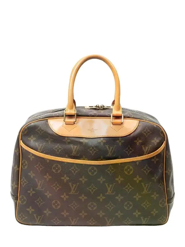 LOUIS VUITTON Deauville Tote Bag - Brown