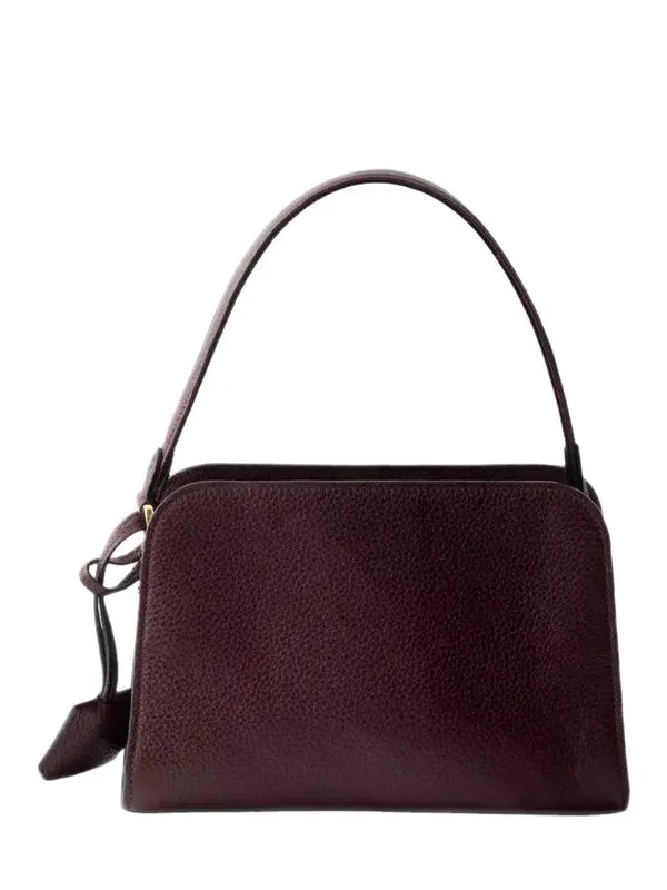 Prada Leather Mini Handbag - Red