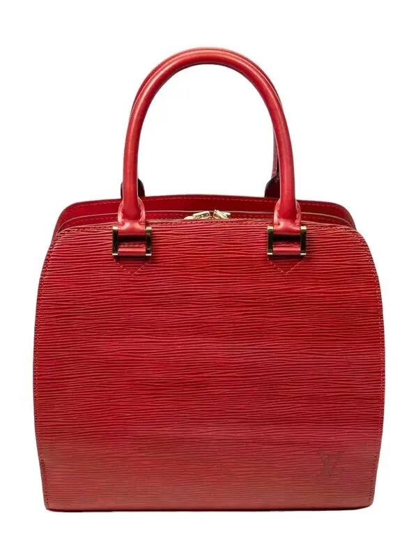 LOUIS VUITTON Pont-neuf Epi Leather Tote Bag - Red