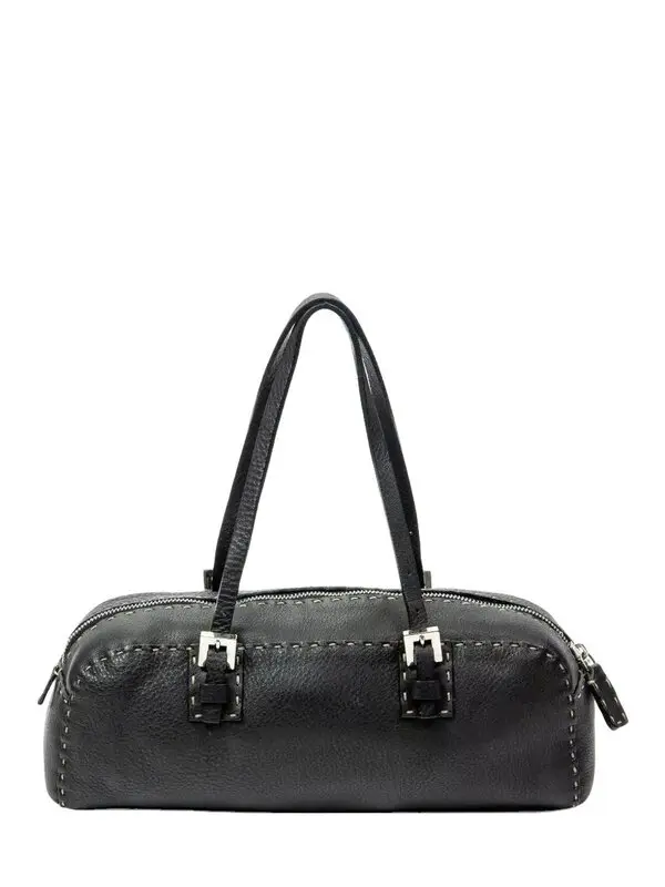 Fendi Mini Bowling Shoulder Bag - Black