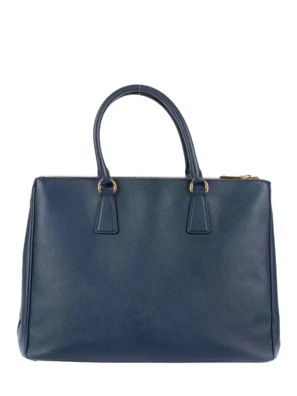 Prada Galleria Double-zip Tote Bag - Blue