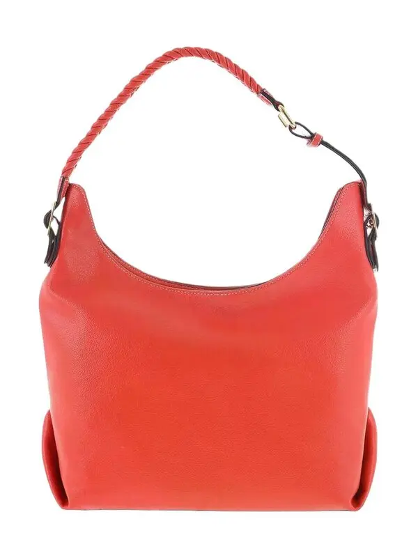 Moschino Braided-handle Bucket Bag - Red