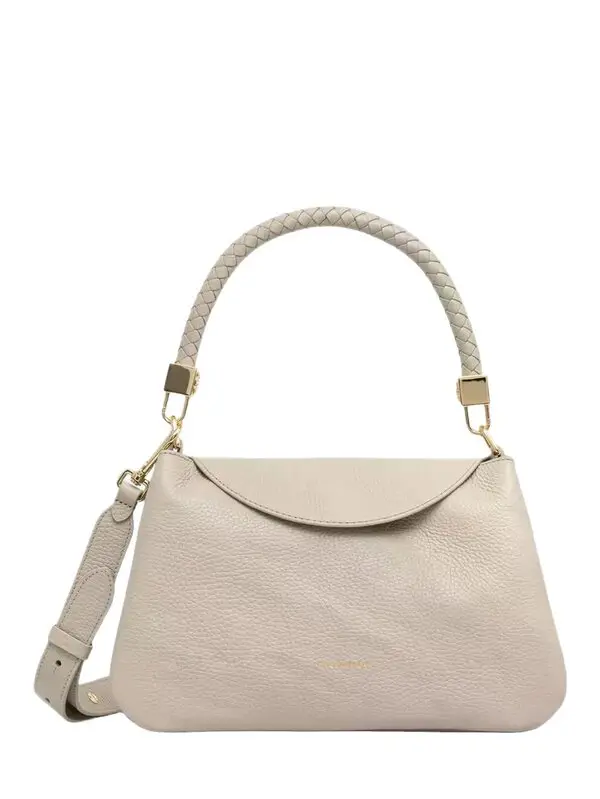 COCCINELLE Braided-handle Leather Tote Bag - Neutrals