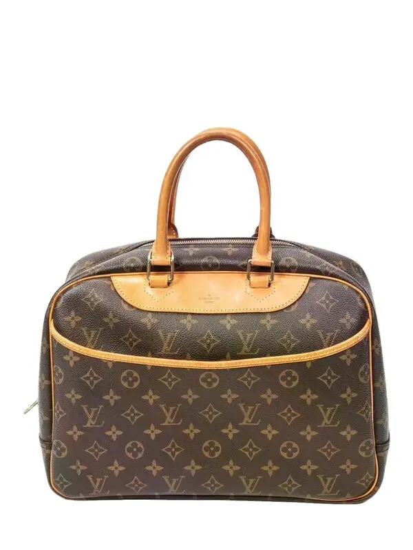 LOUIS VUITTON Deauville Tote Bag - Brown
