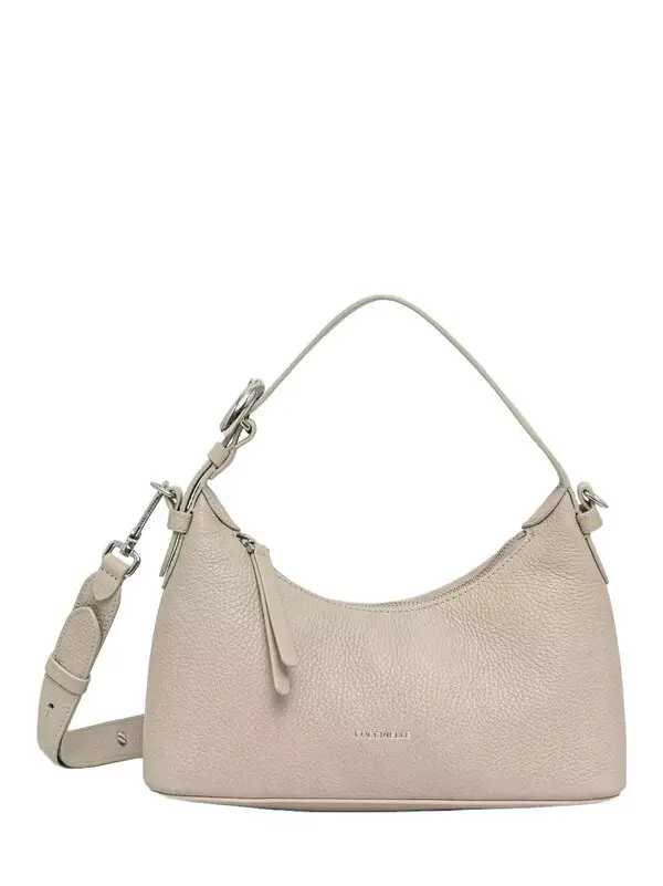 COCCINELLE Grained Leather Shoulder Bag - Neutrals