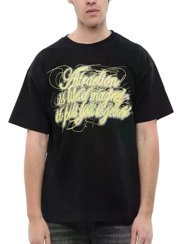 DIESEL® Logo Print T-shirt - Black