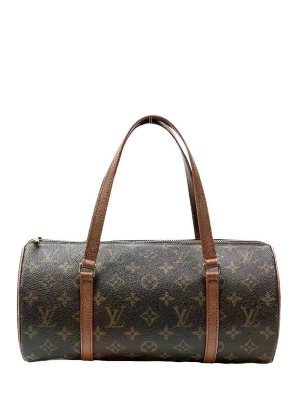 LOUIS VUITTON Papillon Monogram Handbag - Brown