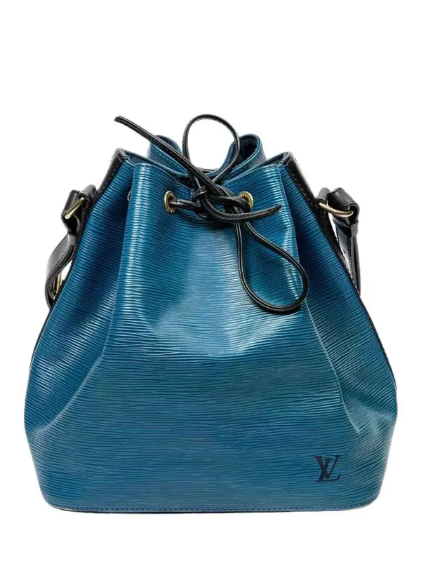 LOUIS VUITTON Noe Pm Epi Leather Bucket Bag - Blue