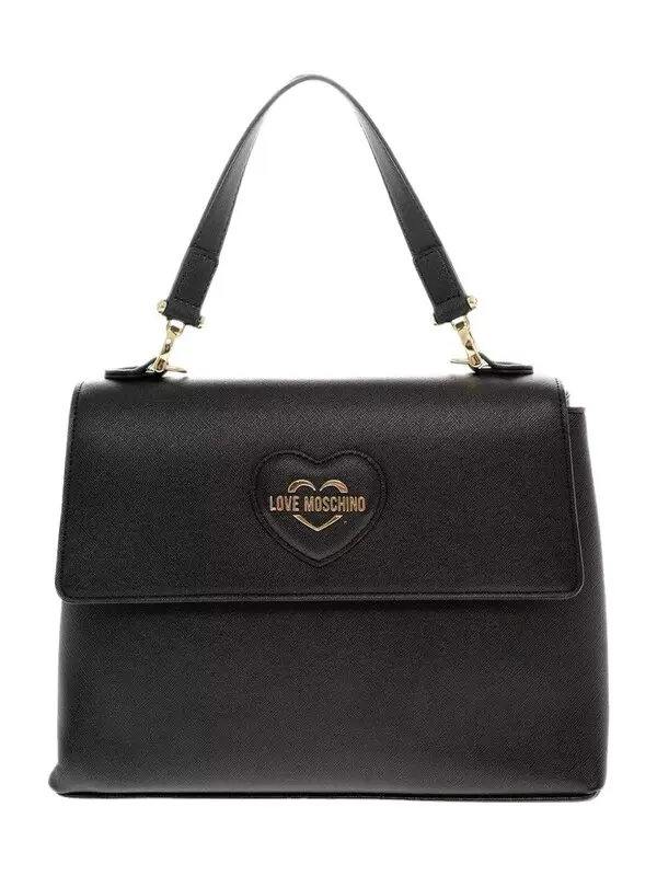 Moschino Heart-motif Tote Bag - Black