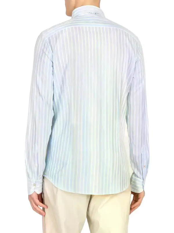 KOIKE BARCELONA Striped Long-sleeve Shirt - Blue