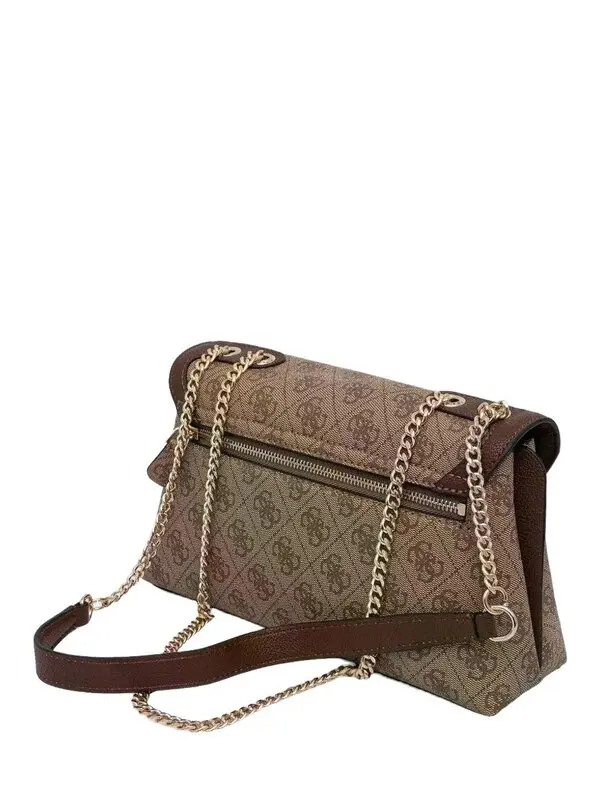 Guess Lindsey Shoulder Bag - Brown