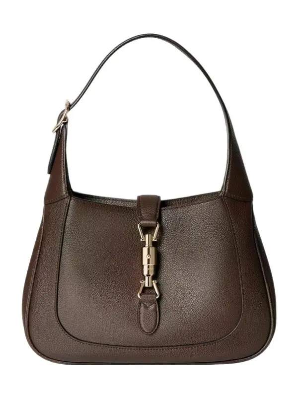 Gucci Medium Jackie 1961 Leather Shoulder Bag - Brown