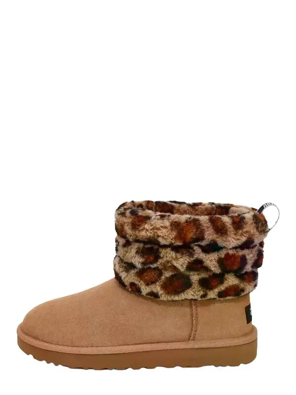 UGG Fluff Mini Quilted Boots - Neutrals