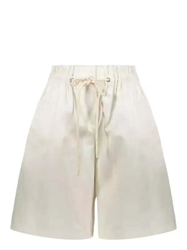 Red Valentino Cream Drawstring Elasticated Shorts - Neutrals