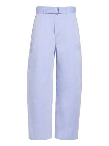 DEPARTMENT 5 Tapered Twill Pants With Belt - Blue