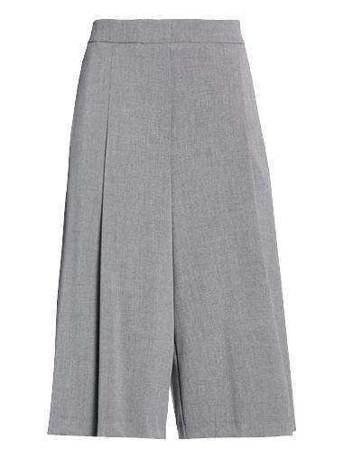 KAOS Stretch Crepe Bermuda Shorts - Grey