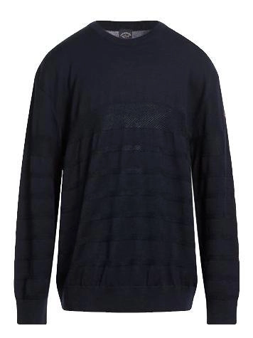 Paul & Shark Midnight Virgin Wool Crewneck Sweater - Blue